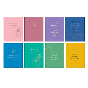 Bella Paper Kaleidoscope of Blessings All Occasion Greeting Card Set—20 Cards and lined Envelopes with Card Organizer Box —Birthday Cards, Celebration Cards, Encouragement Cards, Gratitude Cards,