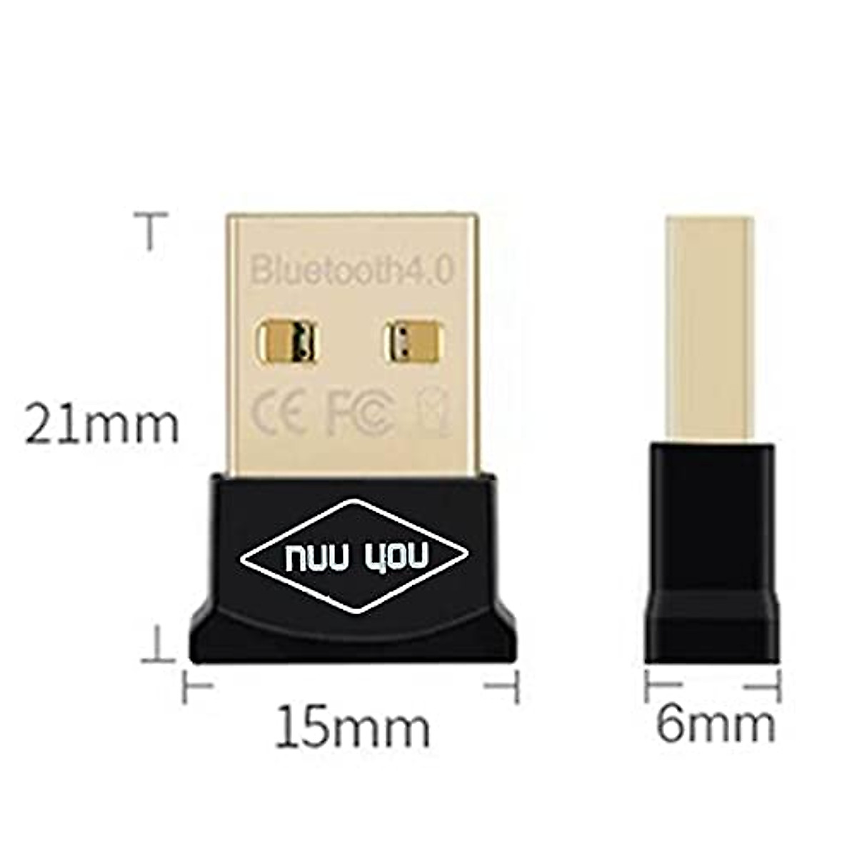 Nuu You Support Y/L Bluetooth Headset BT Wireless CSR 4.0 Dongle T27G,T29G,T46G,T48G,T46S,T48S,T52S, (1PACK)