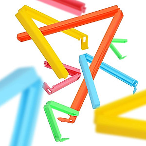 FOIMAS Food Bag Sealing Clips,27pcs Assorted Size Plastic Bag Sealing Clips for Snack Coffee Potato Chip Food Storage Bag