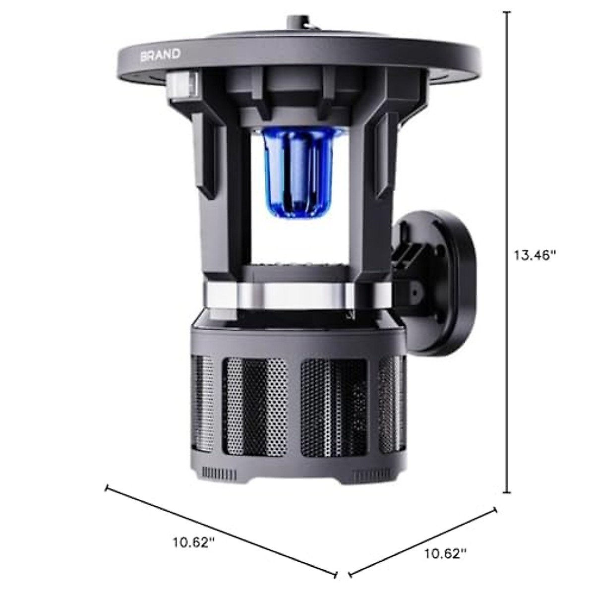 KATCHY Outdoor Insect Trap with Wall-Mounted Bracket - Non-Zapper Traps for Outdoors - Catch Insects Outdoors