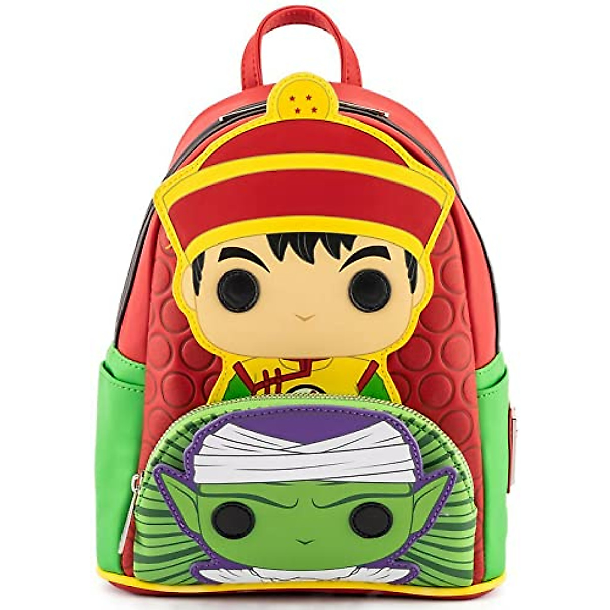 Loungefly POP Dragon Ball Z Gohan Piccolo Womens Double Strap Shoulder Bag Purse