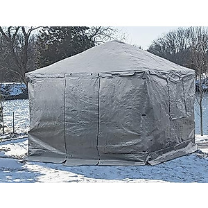 Sojag Grey Universal Cover, 12 ft. x 16 ft., Outdoor Shades