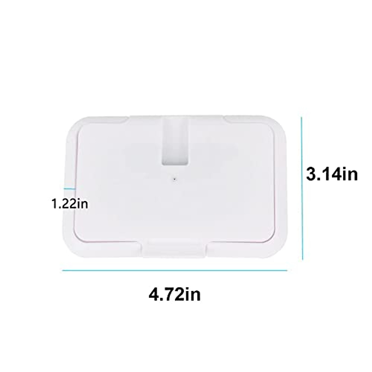 Wipe Warmer USB Portable Baby Wipes Heater Thermal Warm Wet Towel Car Mini Tissue Paper Warmer Napkin Heating Box Cover (White)