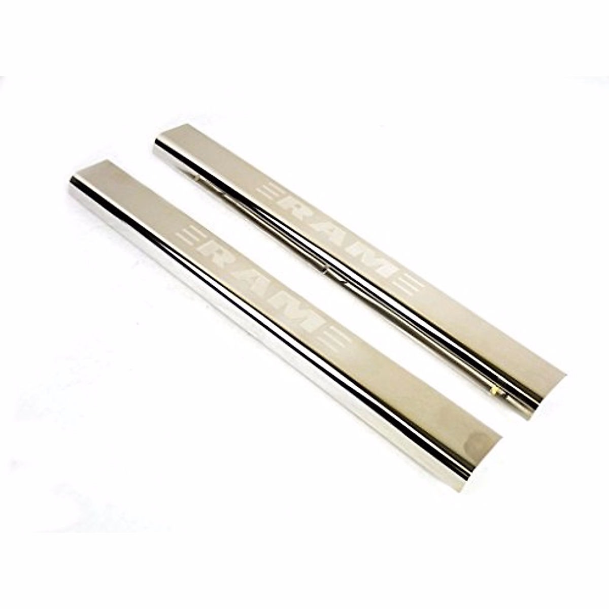Mopar Genuine Dodge RAM Accessories 82212427AB Stainless Steel Door Sill Guard with RAM's Head Logo