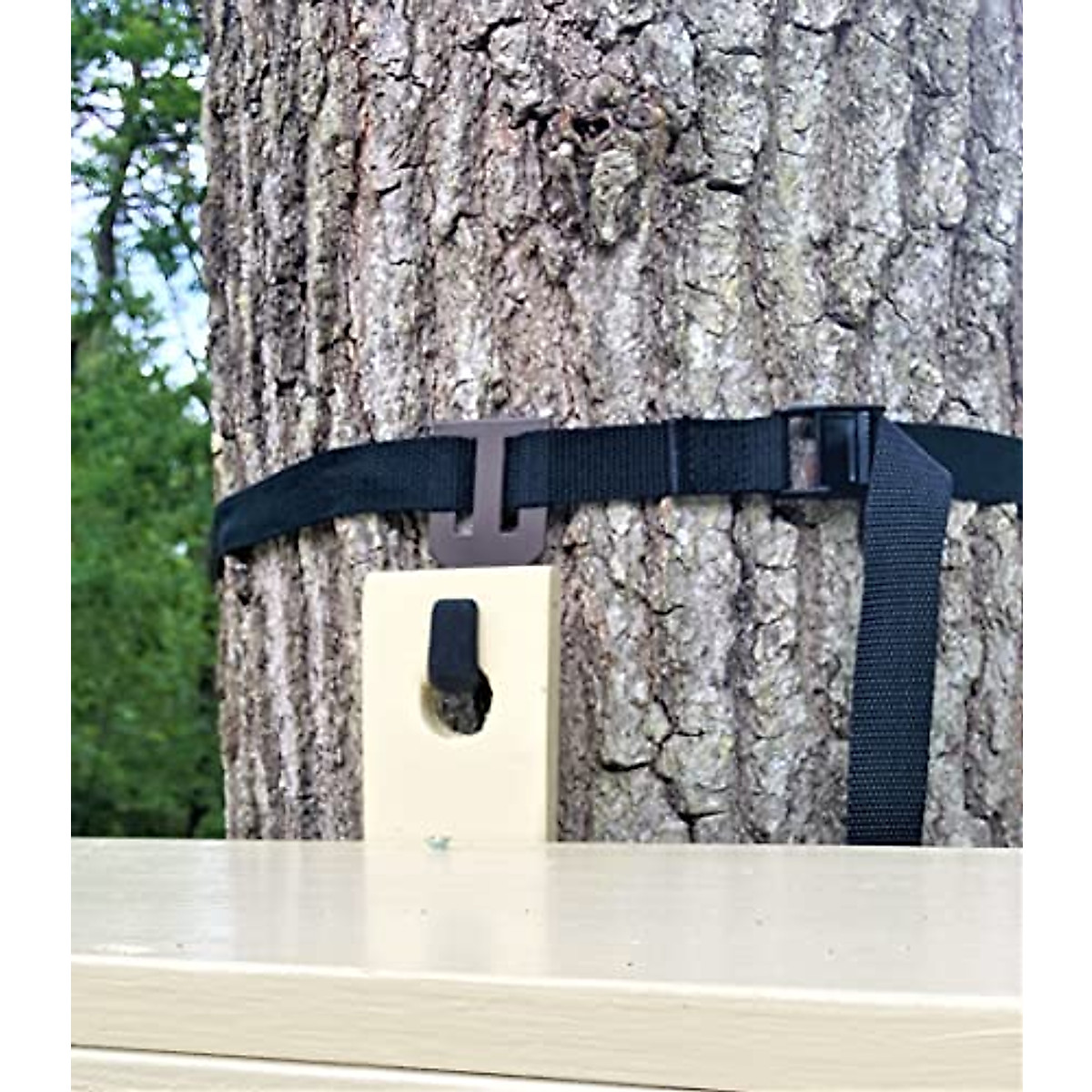 Swarm Trap Hanger - Hang Your Swarm Trap Quickly and with Confidence - NO More POUNDING in Nails! -Tree Friendly!