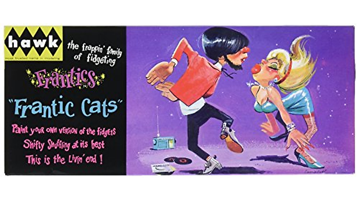 Lindberg Frantic Cats White Model Kit | Easy Build