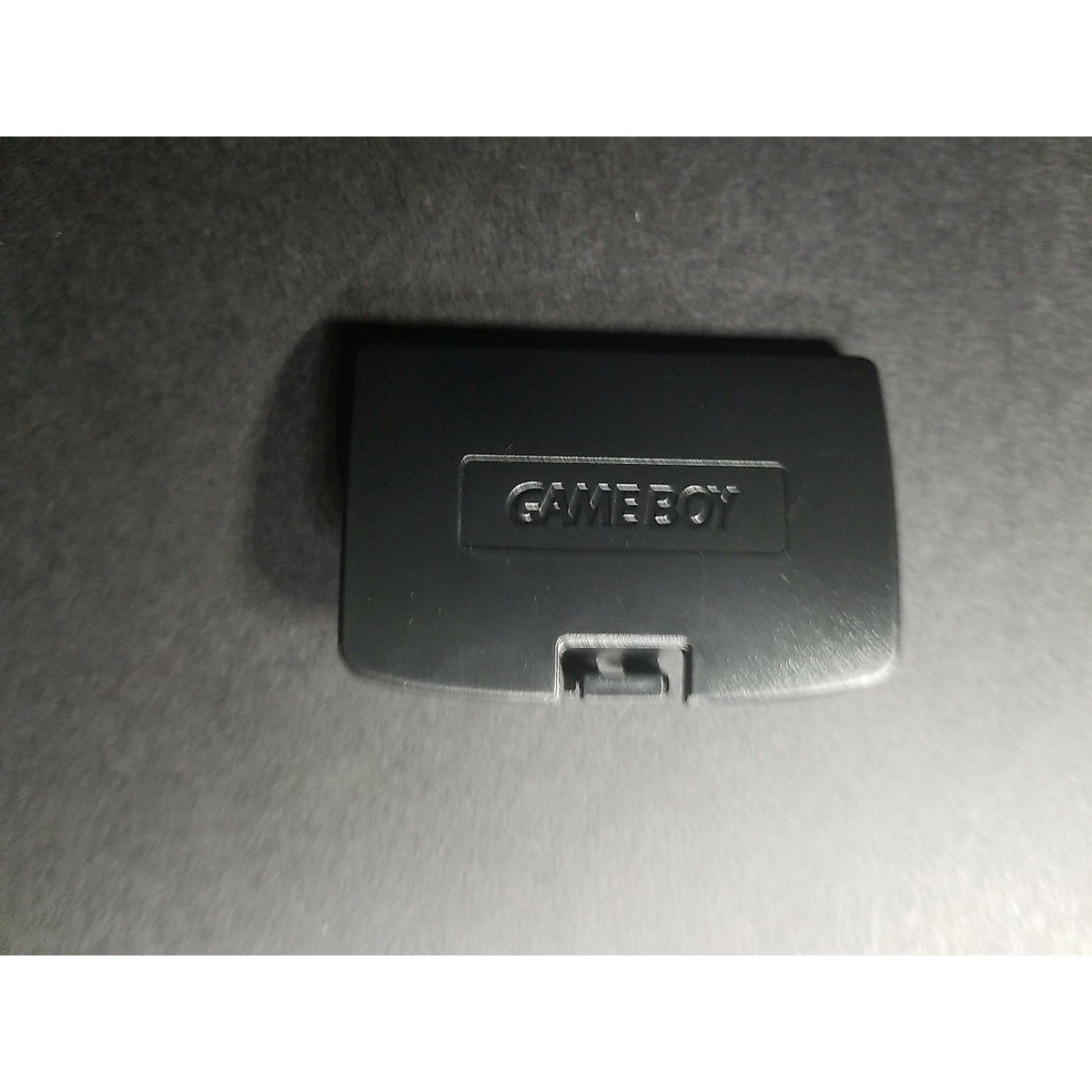 BLACK GAME BOY LOGO COLOR REPLACEMENT BATTERY COVERS LIDS DOOR