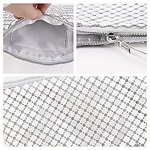 jascaela Women's Evening Clutch Zipper Small Purse Banquet Evening Wrist Bag