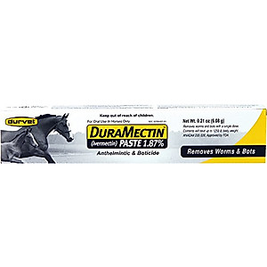 Durvet DURAMECTIN IVERMECTIN Paste 1.87% for Horses