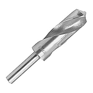 Utoolmart Reduced Shank Drill Bit 27mm High Speed Steel HSS 4241 with 1/2 Inch Straight Shank 1pcs