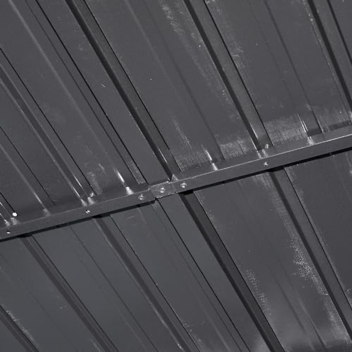 Goohome 12 x 18FT Hardtop Gazebo, Aluminum Frame Double Roof Gazebo Canopy with Mosquito Net and Curtains, Outdoor Permanent Hard Top Waterproof Pergola for Shade and Rain for Lawn, Backyard, Deck