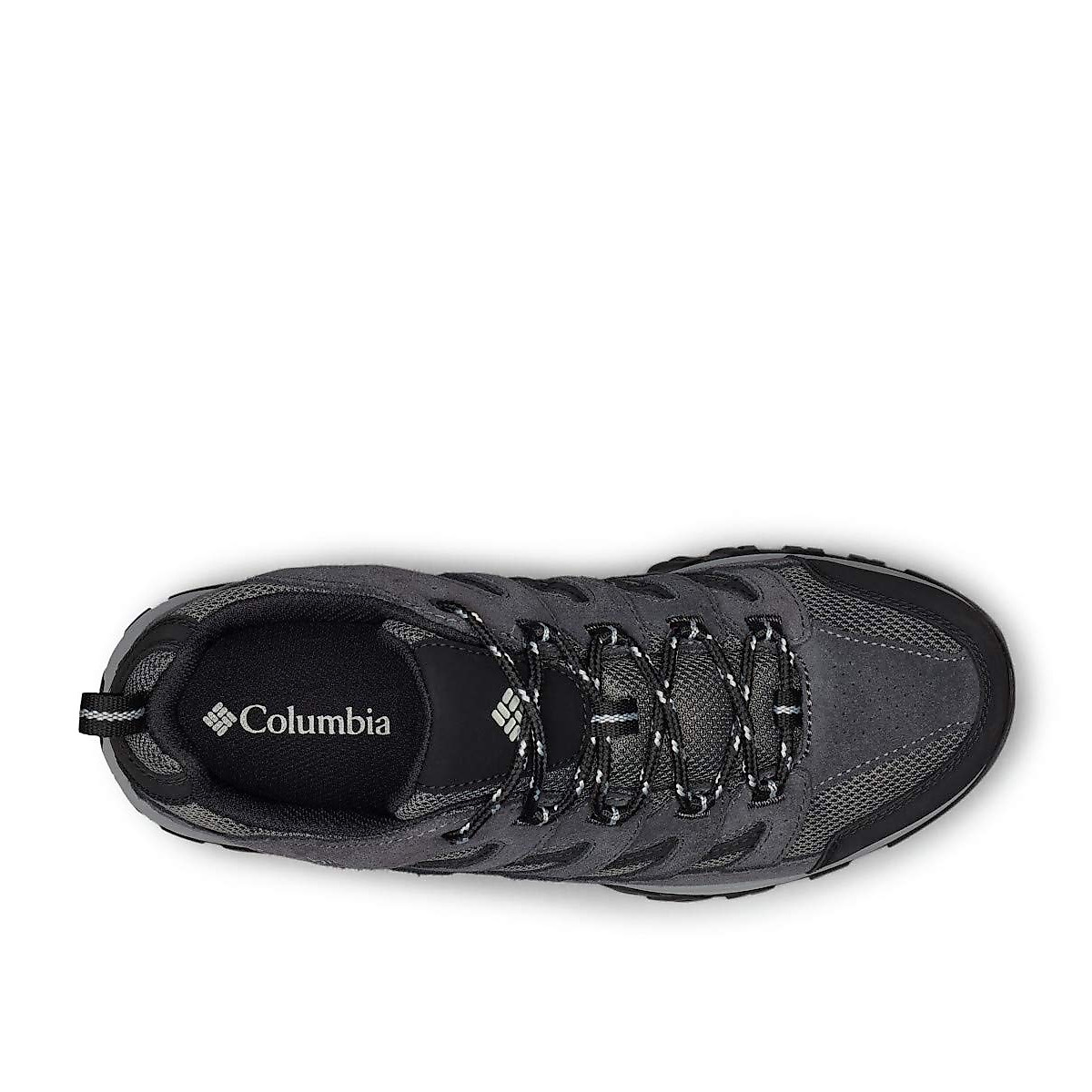 Columbia Mens Crestwood Hiking Shoe, Shark, Columbia Grey, 10.5 Wide US