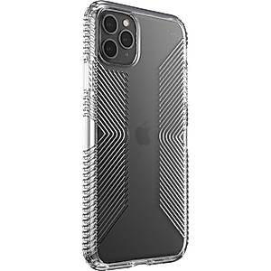 Speck Products Presidio Perfect-Clear with Grip iPhone 11 PRO Max Case, Clear/Clear (136509-5085)