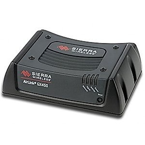 Sierra Wireless AirLink GX450 1102363 Rugged, Secure Mobile 4G LTE Gateway Modem - AT&T - DC (No Antenna Included)