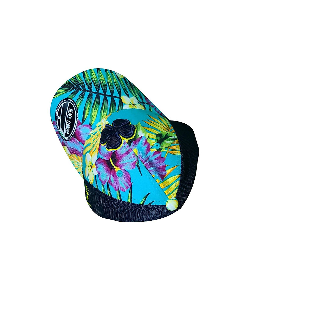 Black Clover Island Luck H 7 - Navy/Gold/Tropical/Navy Mesh - Adjustable