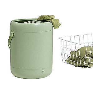 Mini Portable Ultrasonic Washing Machine, Mini Sock Washer Underwear Socks Tiny Clothes Washing Cleaning Machine 2.8L Capacity Dormitory Washer For Home Travel