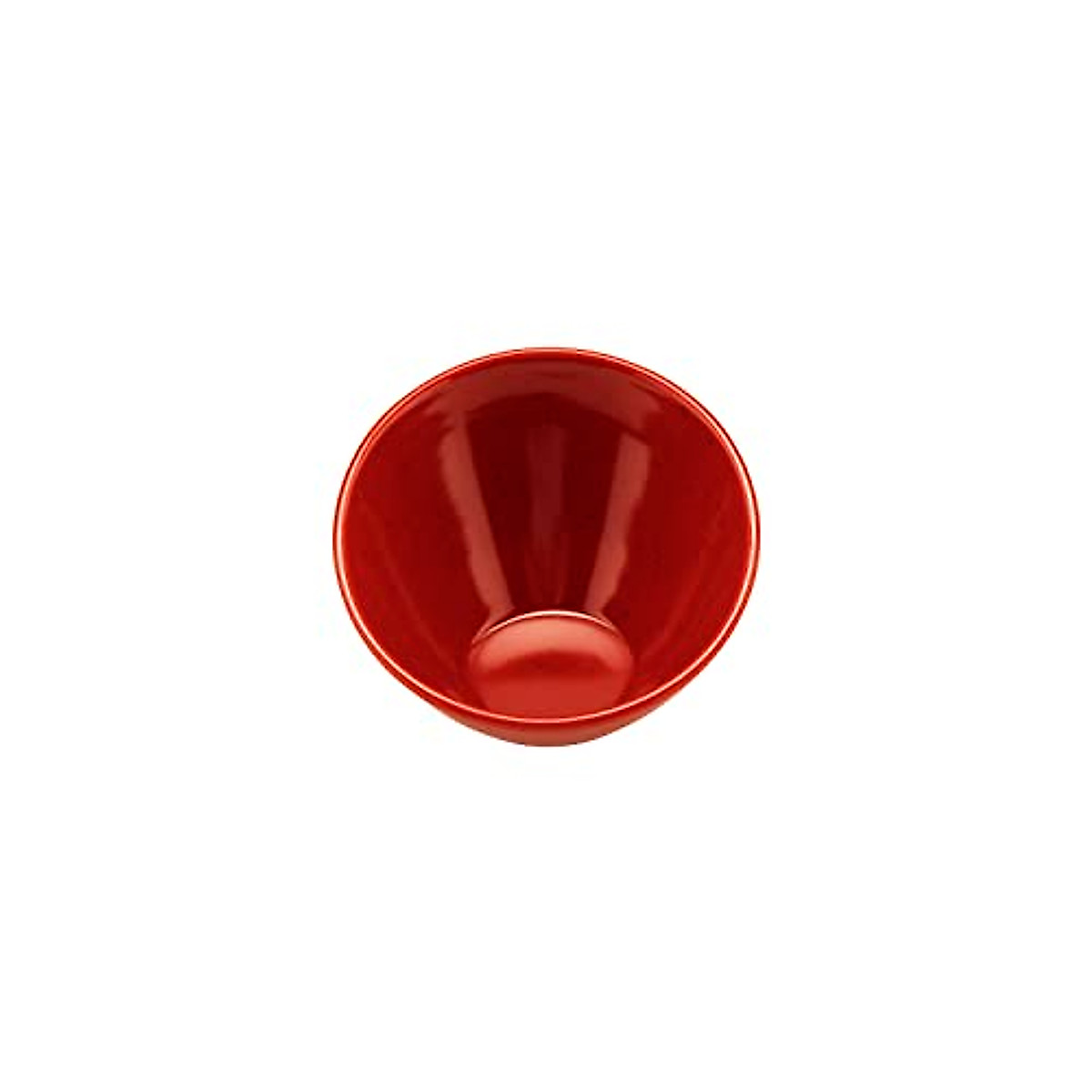 G.E.T. B-788-RSP Angled Cascading Serving Bowl for Salads, Rice and Dessert, 16 Ounce / 8", Red