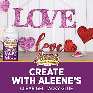 Aleene's Clear Gel Tacky Glue 4oz