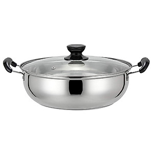 stainless divided Hot pot 30cm