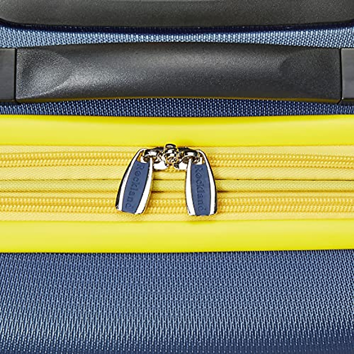 Rockland Melbourne Hardside Expandable Spinner Wheel Luggage, Navy, Carry-On 20-Inch