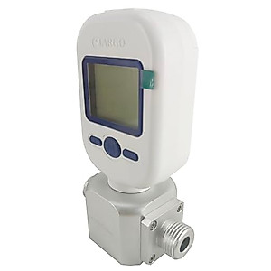 BHYIQI Gas Flow Meter Electronic Mass Air Flowmeter with Range 0 to 250L/Min Precision 士2.0+0.5FS% LCD Display