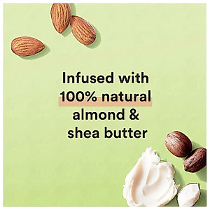 Suave Professionals Moisturizing Shampoo and Conditioner for Dry Hair Almond and Shea Butter Paraben-free and Dye-free 18 oz, 2 Count