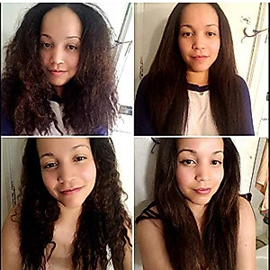 Gold Label Professional Keratin Blowout Treatment 240 Milliliter Cream for Coarse Curly Black, African, Dominican and Brazilian Hair Types - Enhanced Formula