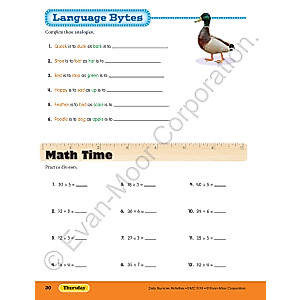 Evan-Moor Daily Summer Activities, Grade 3-4