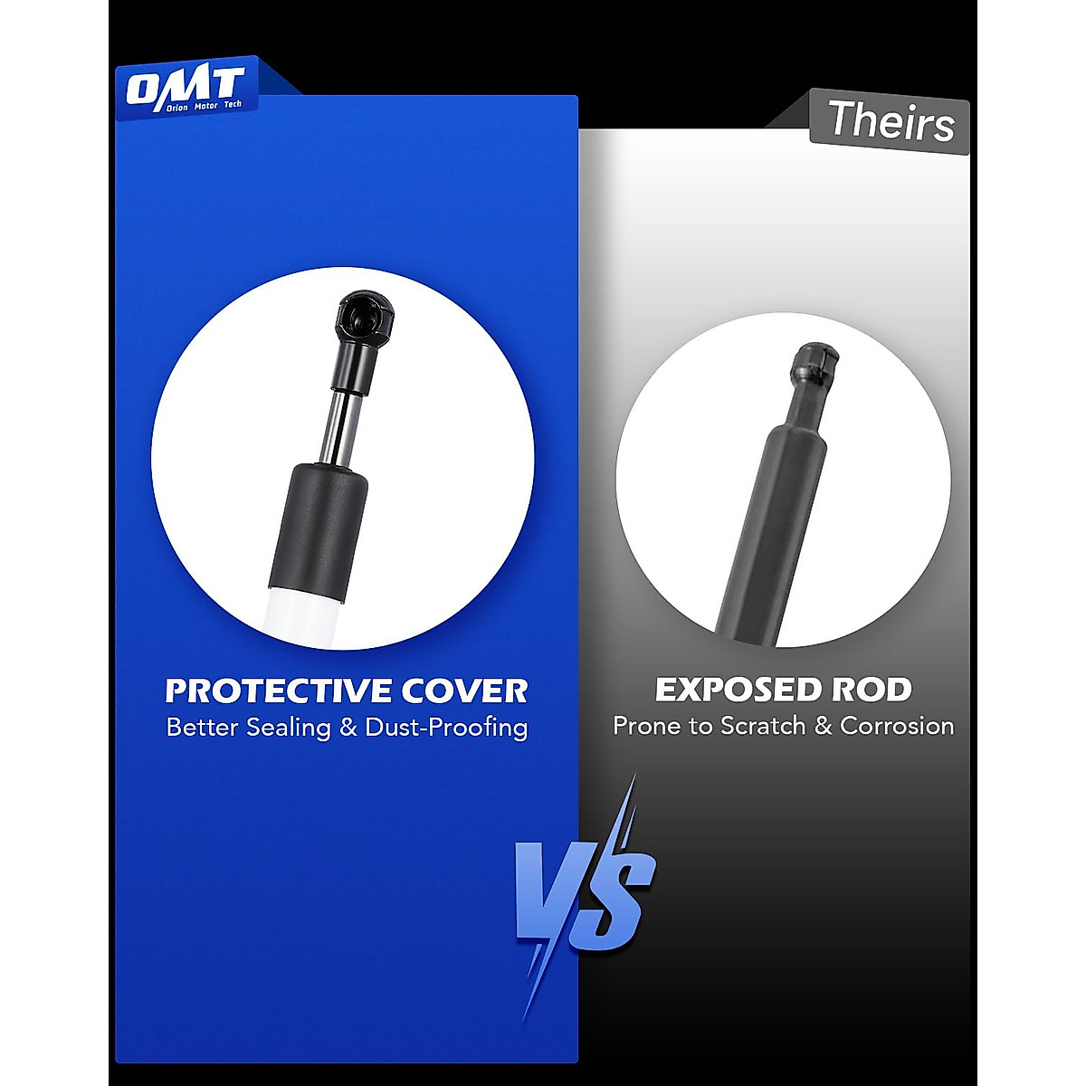 Orion Motor Tech Truck Tailgate Assist, Pickup Tailgate Lift Assist Kit, Pickup Tailgate Shock Compatible with 2009 2010 2011 2012 2013 2014 2015 2016 2017 2018 2019 2020 2021 2022 Ram 1500 2500 3500