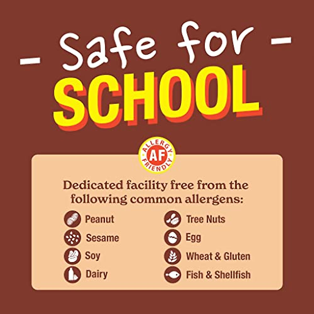 MadeGood Cookies and Creme Granola Bars, 6 Bars (0.85 oz), 6 Boxes; Contain Nutrients of One Full Serving of Vegetables, Gluten Free Oats; Nut and Allergen Free Bars