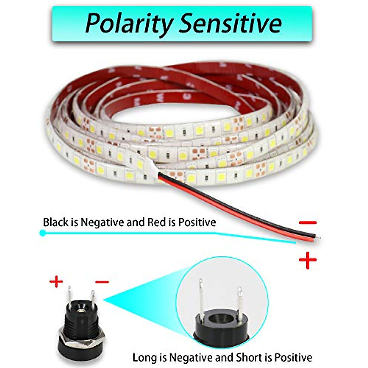 Seagenck RV Led Awning Party Light, Led Awning Strip Light for Camper Motorhome Travel Trailer Concession Stands Food Trucks, Light Up Canopy Area for BBQ Play Cards, 5m(16.4ft), Dc 12v, Blue