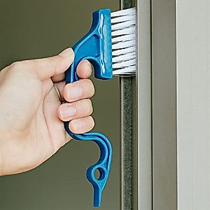Slick- Window Track Cleaning Brush, 2 Pack, Window Cleaning Brush, Window Groove Cleaning Brush, Window Track Cleaner, Gap Cleaning Brush, Window Groove Cleaning Tool, Window Cleaning Brush Tool