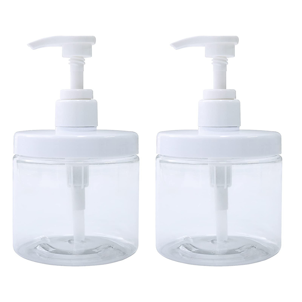 Cosywell Pump Bottle Dispenser Plastic Pump Bottles Refillable Bottles Small Travel Containers 20ml for Toiletries TSA Approved Silicone Cream Jars