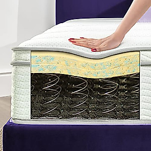 Zinus 12 Inch Foam and SpringMattress / CertiPUR-US Certified Foams /Mattress-in-a-Box, Full