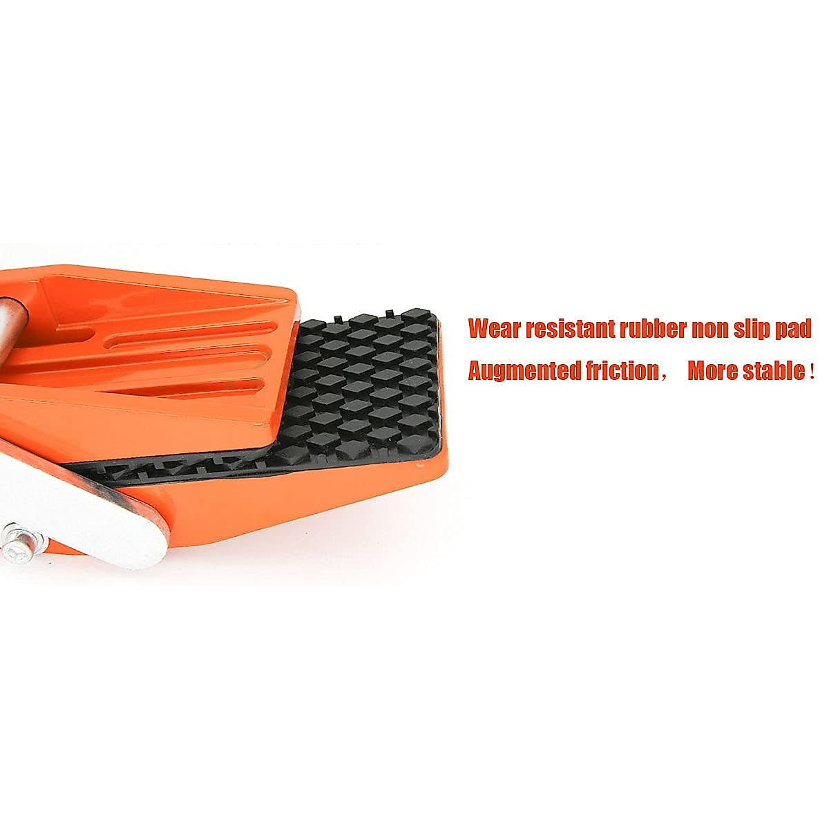 E-Found 2PCS Doubld Handed Carrying Clamps,2.36 inch Granite Stone Panel Carriers Lifing Tools for Granite Stone Quartz Worktops Slabs Marble with Rubber-lined 770lbs Moving Glass Clamp