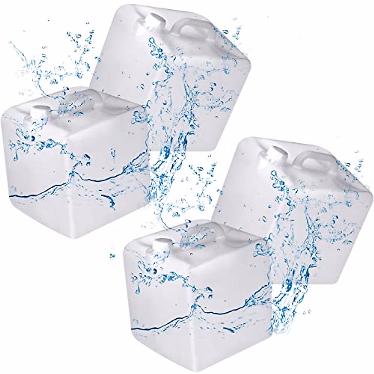 Universal Pool Weight Plastic Sand Bags Waterproof Pool Steps Weights for Above Ground Pools Fillable Ladder Weight Anchor Bag Container for Swimming Entry Systems (4, 10.63 x 10.63 Inches)