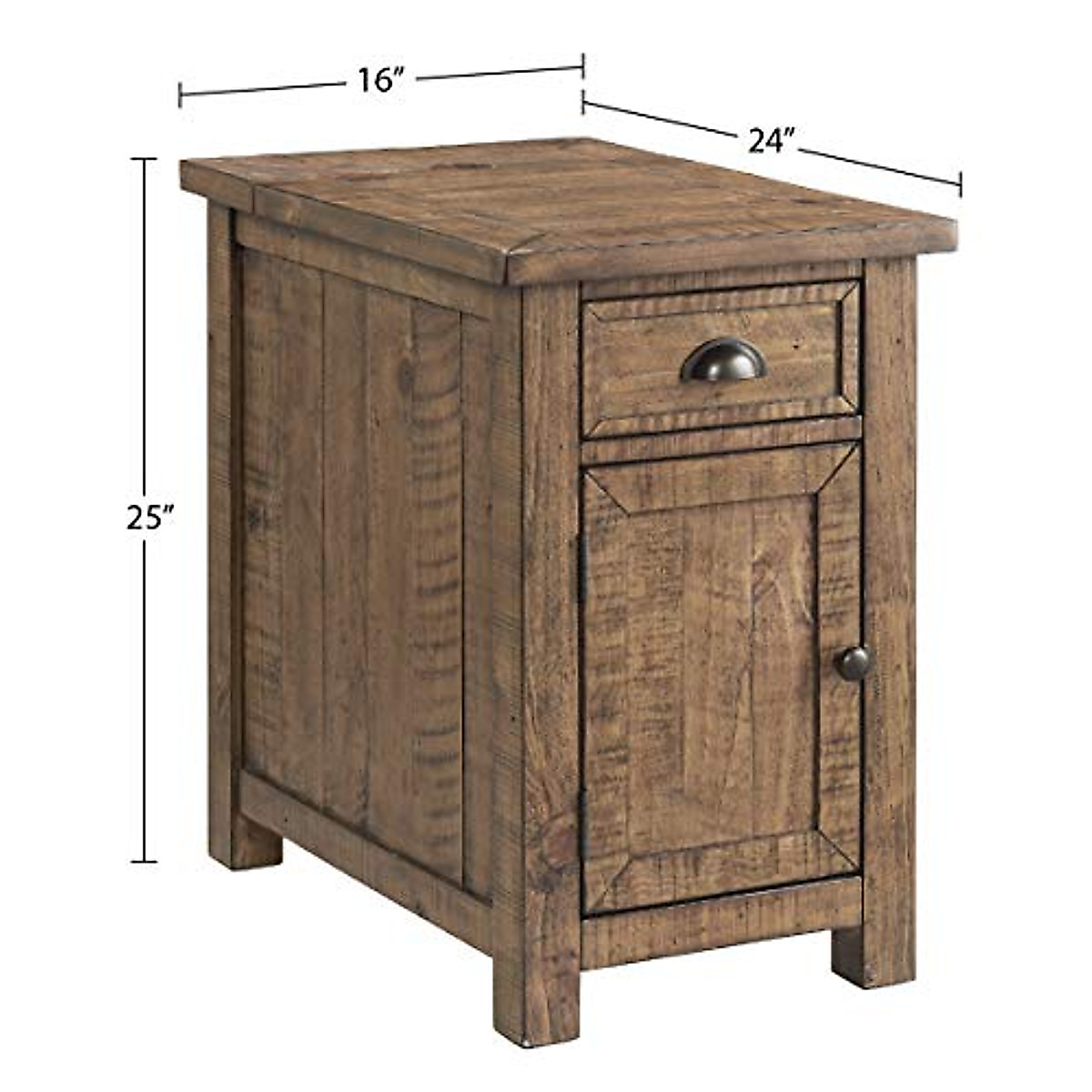 Martin Svensson Home Monterey, Chairside Table, Reclaimed Natural