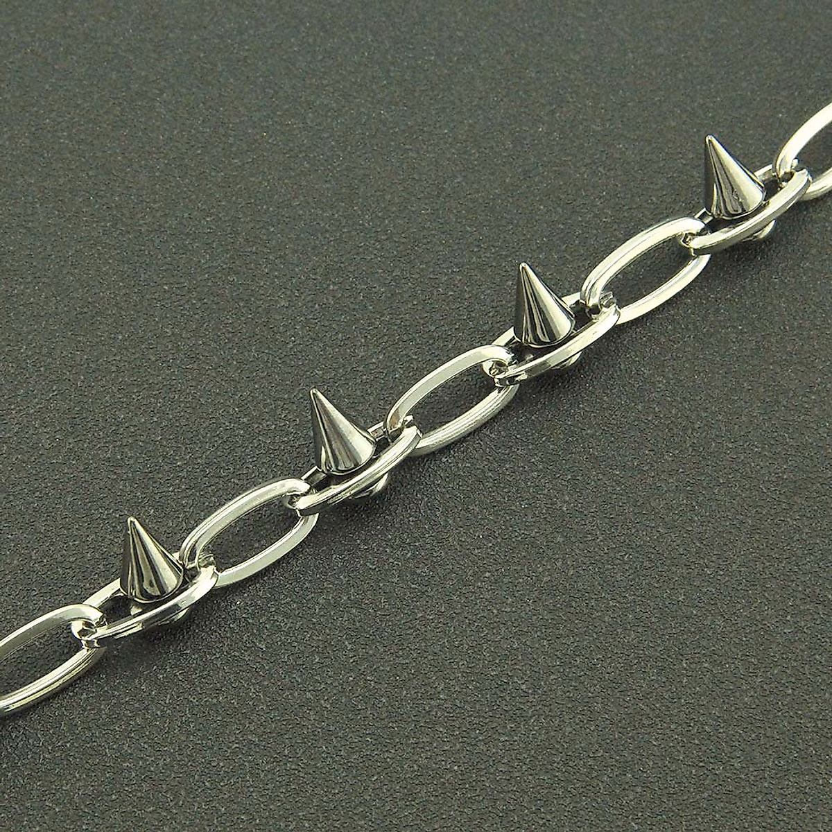 PINKPIN Heavy Rivet Biker Keychain Skull Punk Trouser Wallet Chain Hip Hop Jeans Chains Pants Chain For Men Women