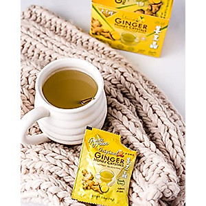 Prince of Peace Instant Lemon Ginger Honey Crystals, 2 Pack of 30 Sachets – Instant Hot or Cold Beverage – Easy to Brew Ginger and Honey Crystals