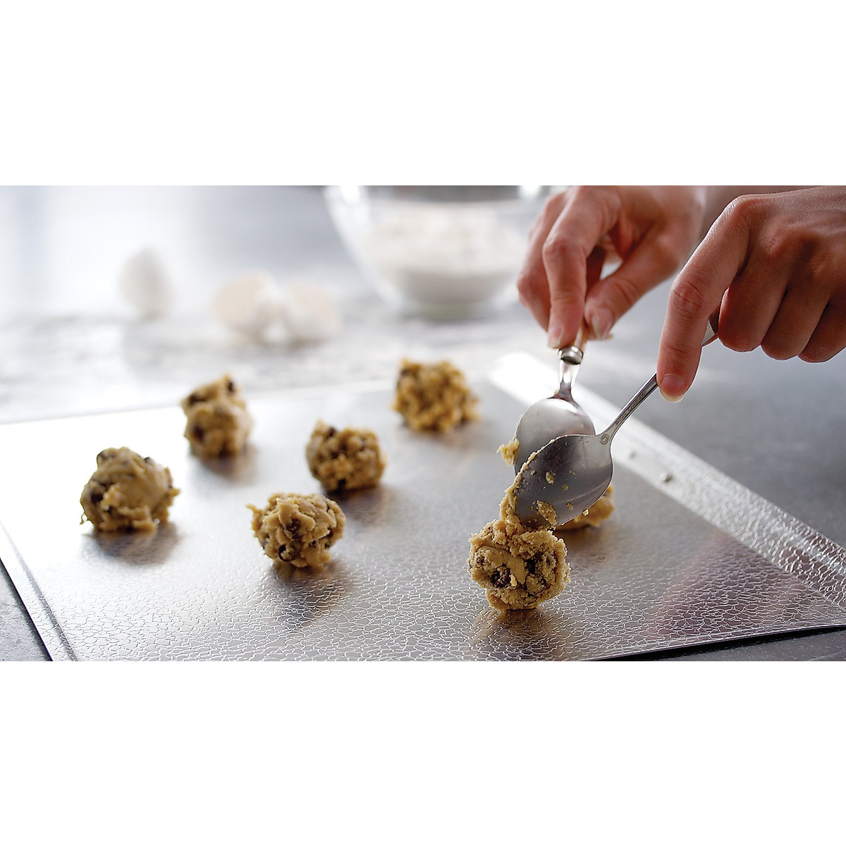 Doughmakers 10072 Great Grand Cookie Sheet, Silver, 14" x 20.5", Large