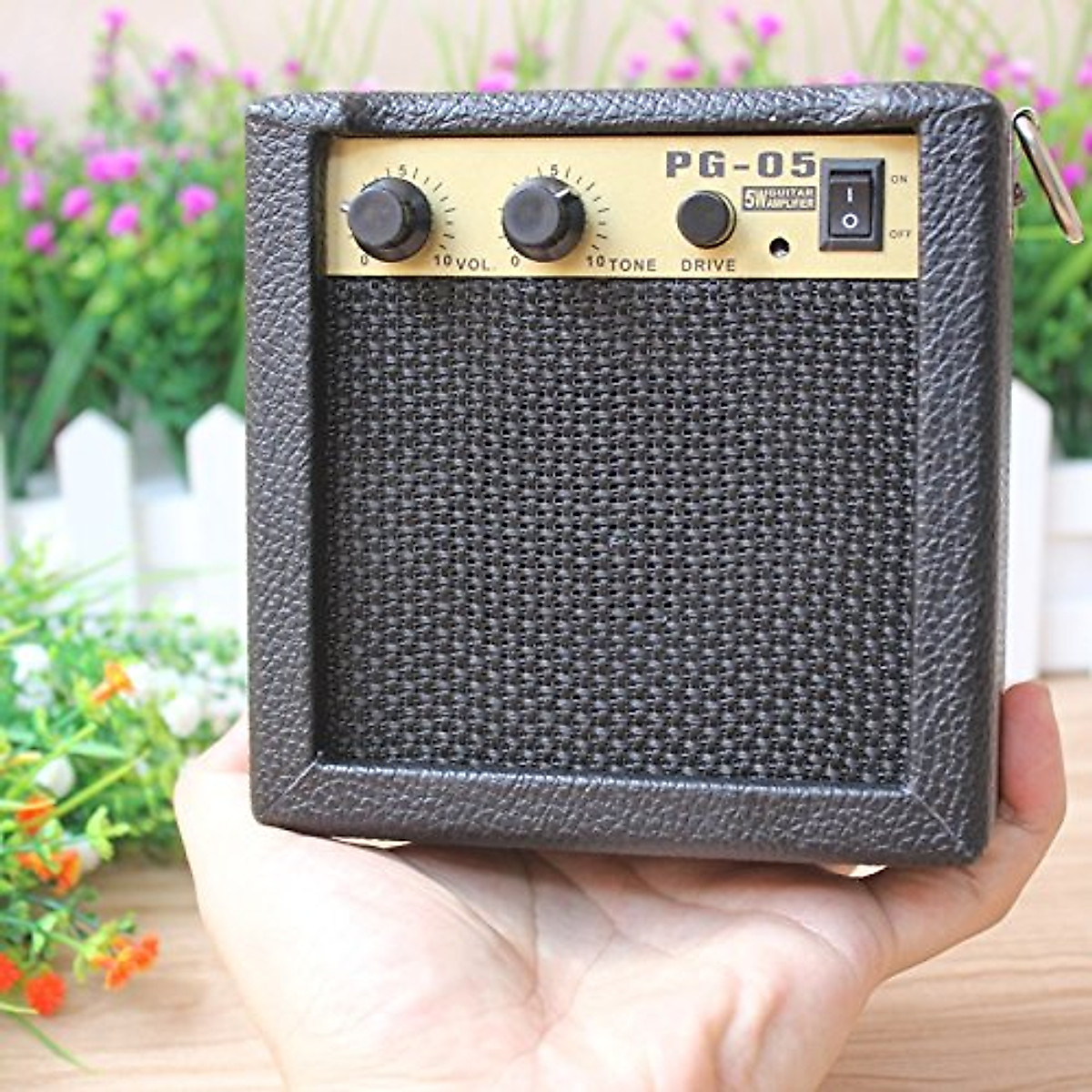 YMC PG-05 5W Electric Guitar Amp Portable Amplifier Speaker with Volume Tone Control