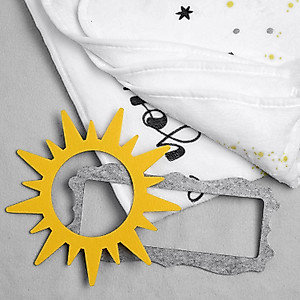 TreadSoft Baby Milestone Blanket for Boys & Girls | Personalized Baby Blanket for Newborn Including Props | Gender Neutral Baby Gift | 60 x 40 Inches