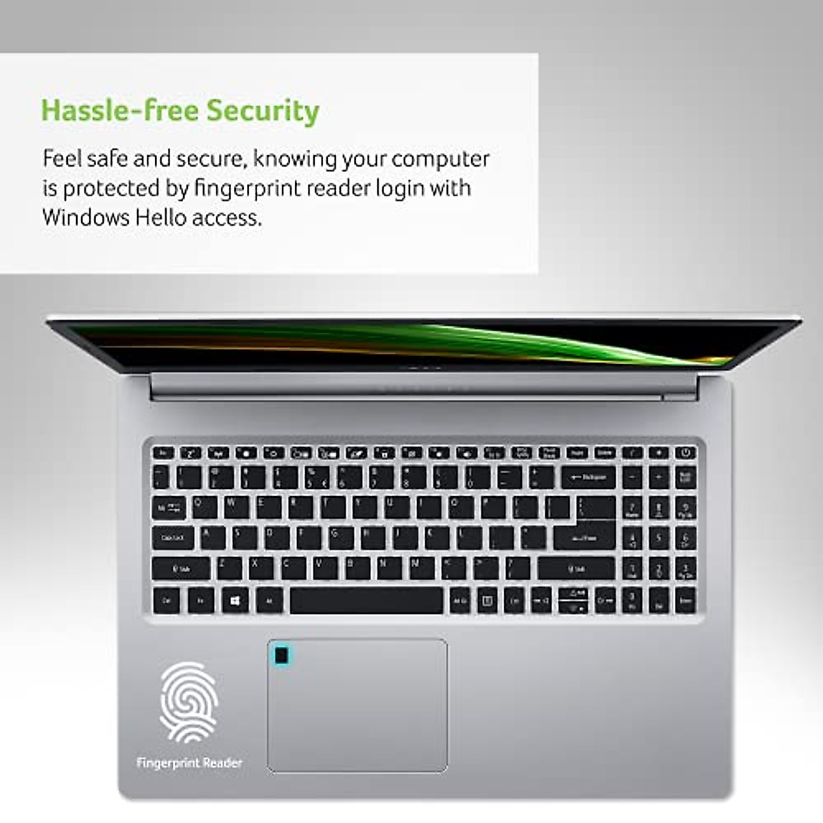 Acer Aspire 5 A515-46-R3CZ Slim Laptop | 15.6" Full HD IPS | AMD Ryzen 7 3700U Quad-Core Mobile Processor | 8GB DDR4 | 256GB NVMe SSD | WiFi 6 | Backlit KB | Fingerprint Reader | Windows 11 Home
