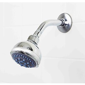 Home Basics SH10056 Shower Head, Silver