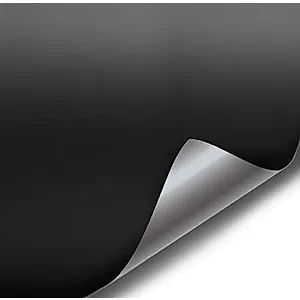 VViViD Matte Black Vinyl Wrap Adhesive Film Air Release Decal Sheet (1.4ft x 5ft)