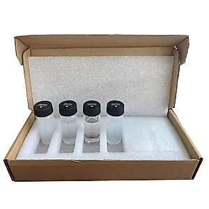 VTSYIQI Digital Turbidimeter Turbidity Meter Calibration Solution for TB100 Lab Turbidity Measurement with 4 PCS Solution Range 0.02NTU 200NTU 500NTU 1000NTU