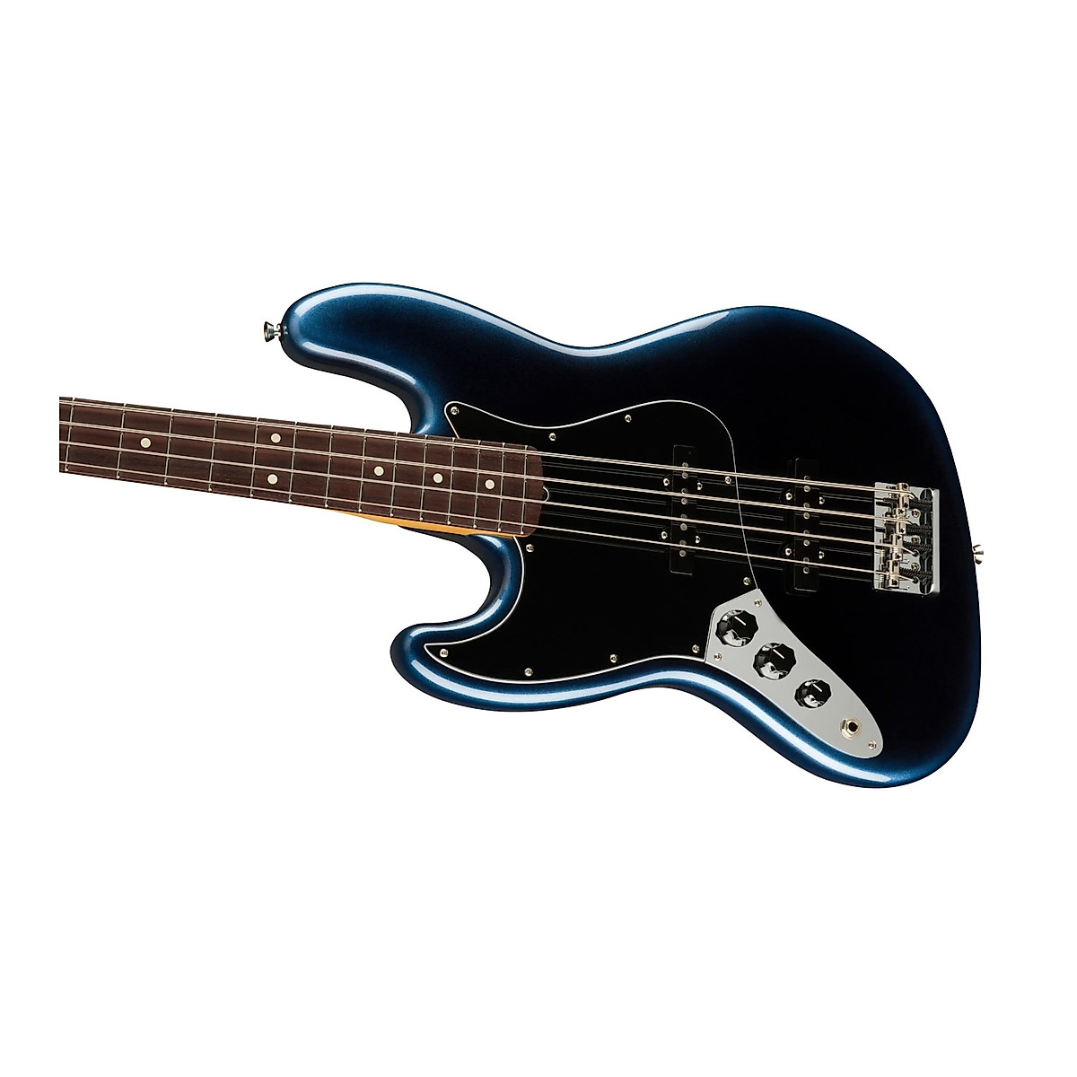 Fender American Professional II Jazz Bass, Dark Night, Left-Handed, Pau Ferro Fingerboard