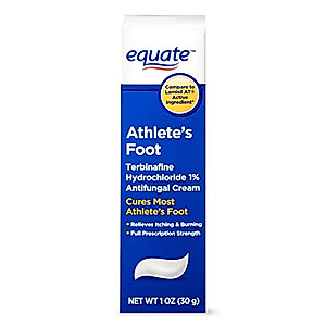 Equate: Athlete's Foot - Terbinafine HCL 1% Anti Fungal Cream [1oz]
