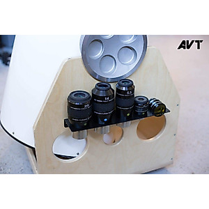 AVT Dobsonian Telescope Eyepiece Tray for 1.25" Eyepieces & Filters + One 2"