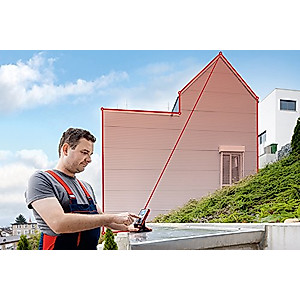 Leica DISTO S910 Pro Pack 984ft Range Laser Distance Measurer Pro Kit, Point to Point Measuring, Hard Case, TRI70 Tripod, FTA360S Adapter, Red/Black